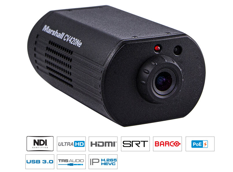 CV420e Compact 4K60 Stream Camera with IP, HDMI & USB – Pro AV Supplies